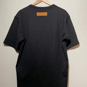 Louis Vuitton | Shirts | Louis Vuitton Cartoon Tshirt In Black Designed ...